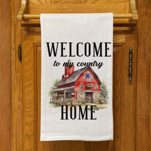 2023 Welcome to Country Home Tea Towel – Pixel Boutique Décor